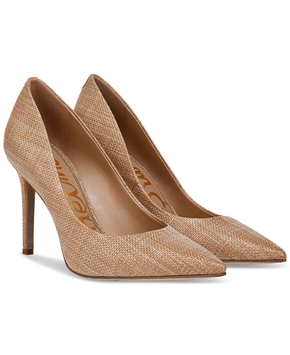 Click here for Sam Edelman Womens Hazel Pumps - Buff Tan prices