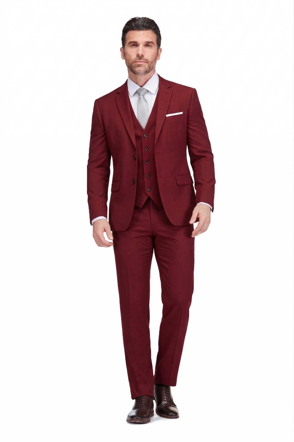 Click here for Braveman Mens 3-Piece Premium Vested 3-Piece Slim... prices