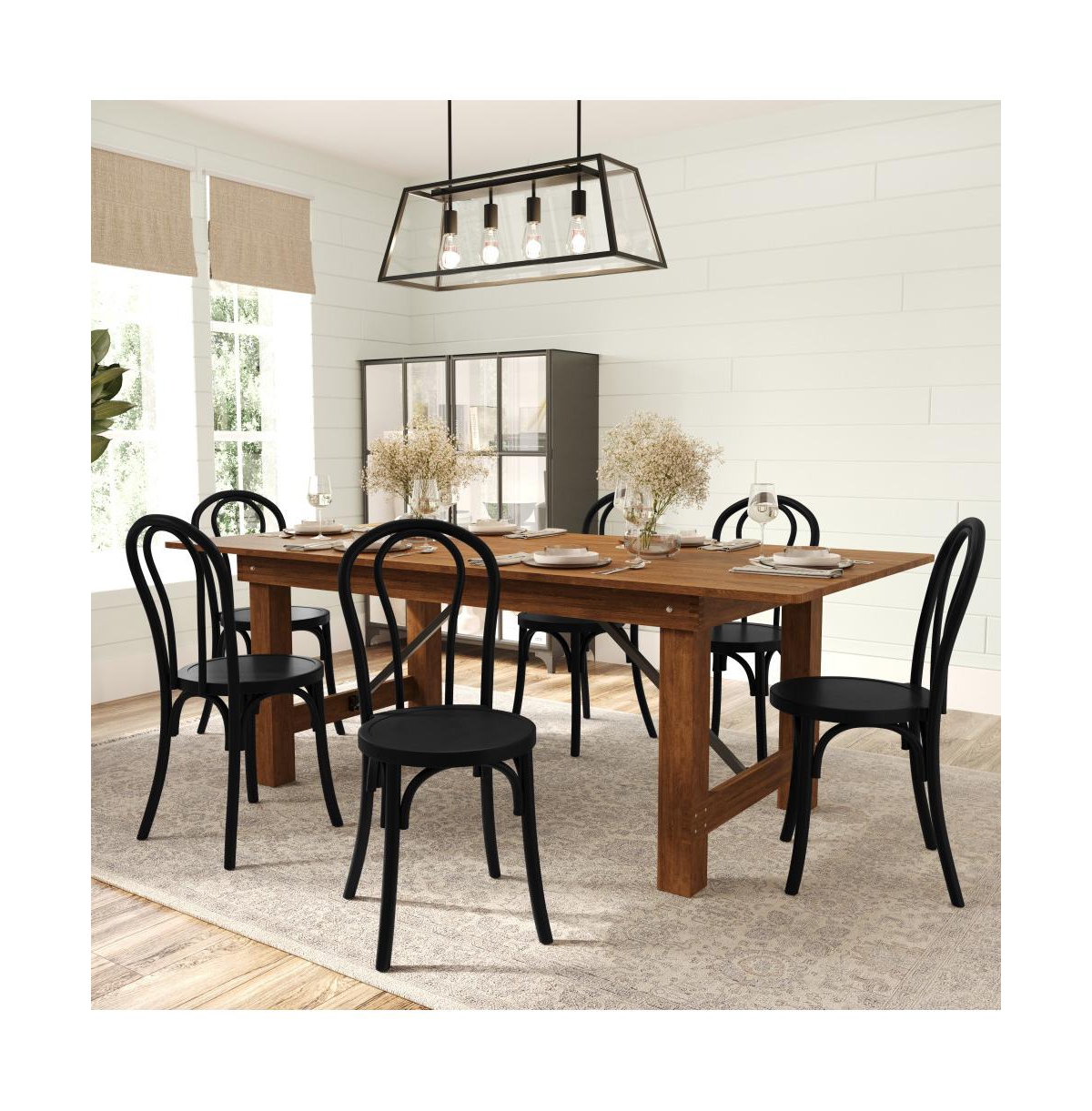 Click here for Merrick Lane Lowry Set Of 2 Thonet Style Stackable... prices