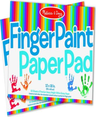 Melissa and Doug Finger Paint Paper Pad - Macy's