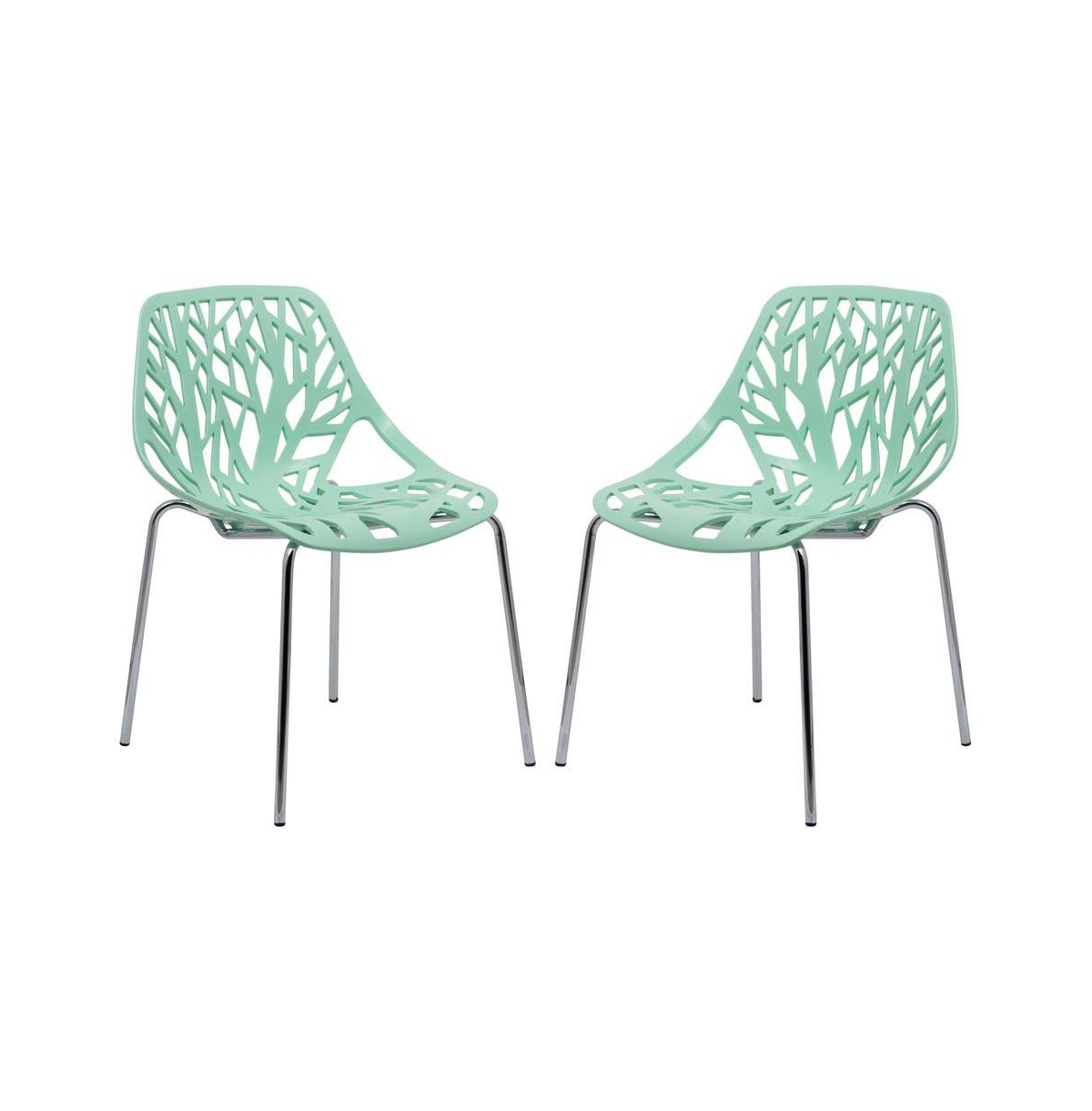 Click here for LeisureMod Modern Asbury Dining Chair w/ Chromed L... prices