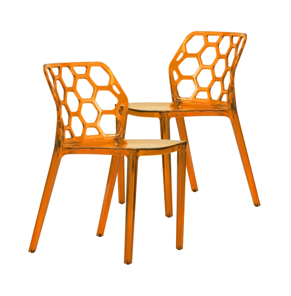 Click here for LeisureMod Modern Dynamic Dining Chair Set of 2 -... prices