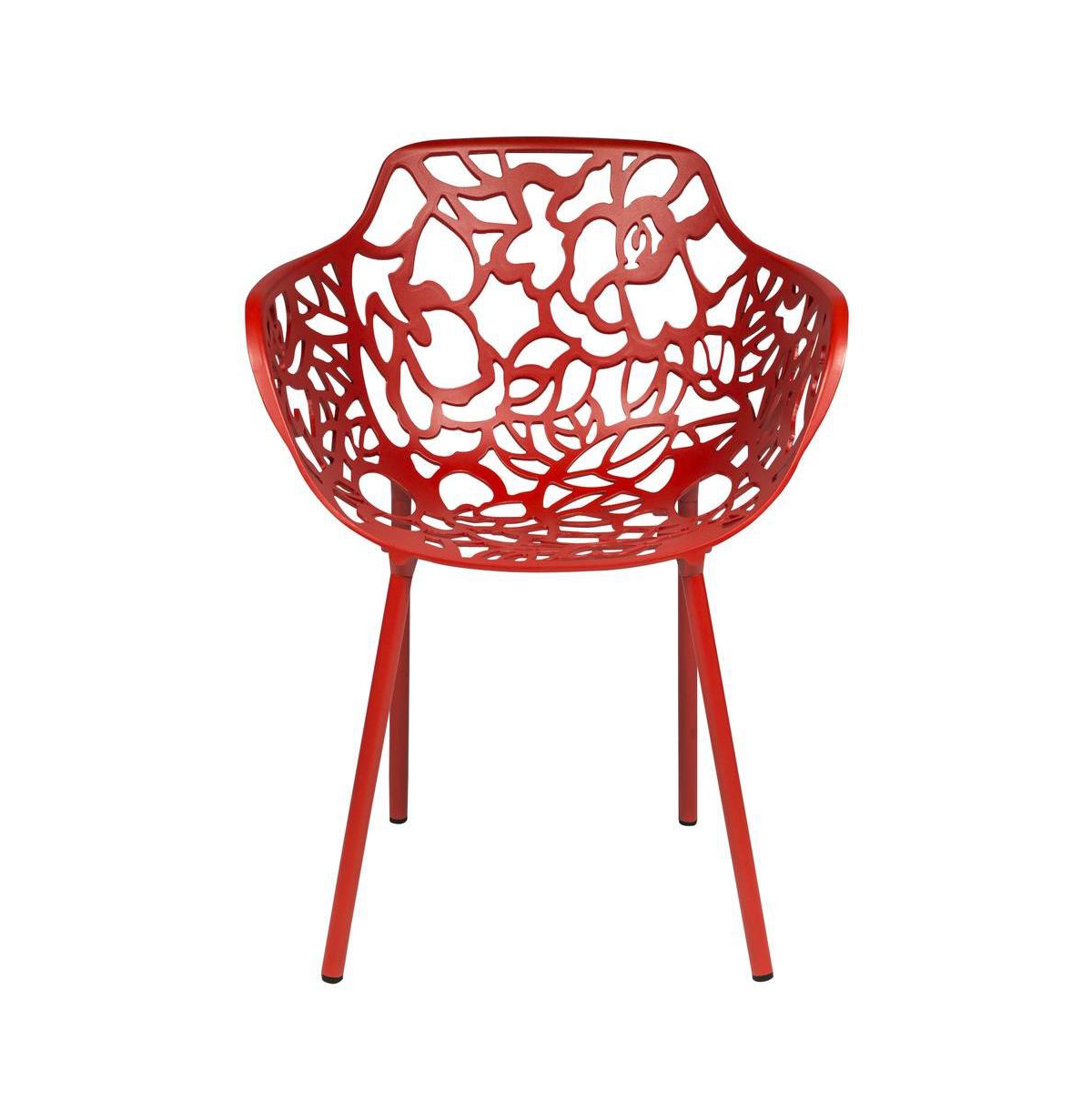 Click here for LeisureMod Modern Devon Aluminum Armchair  Set of... prices