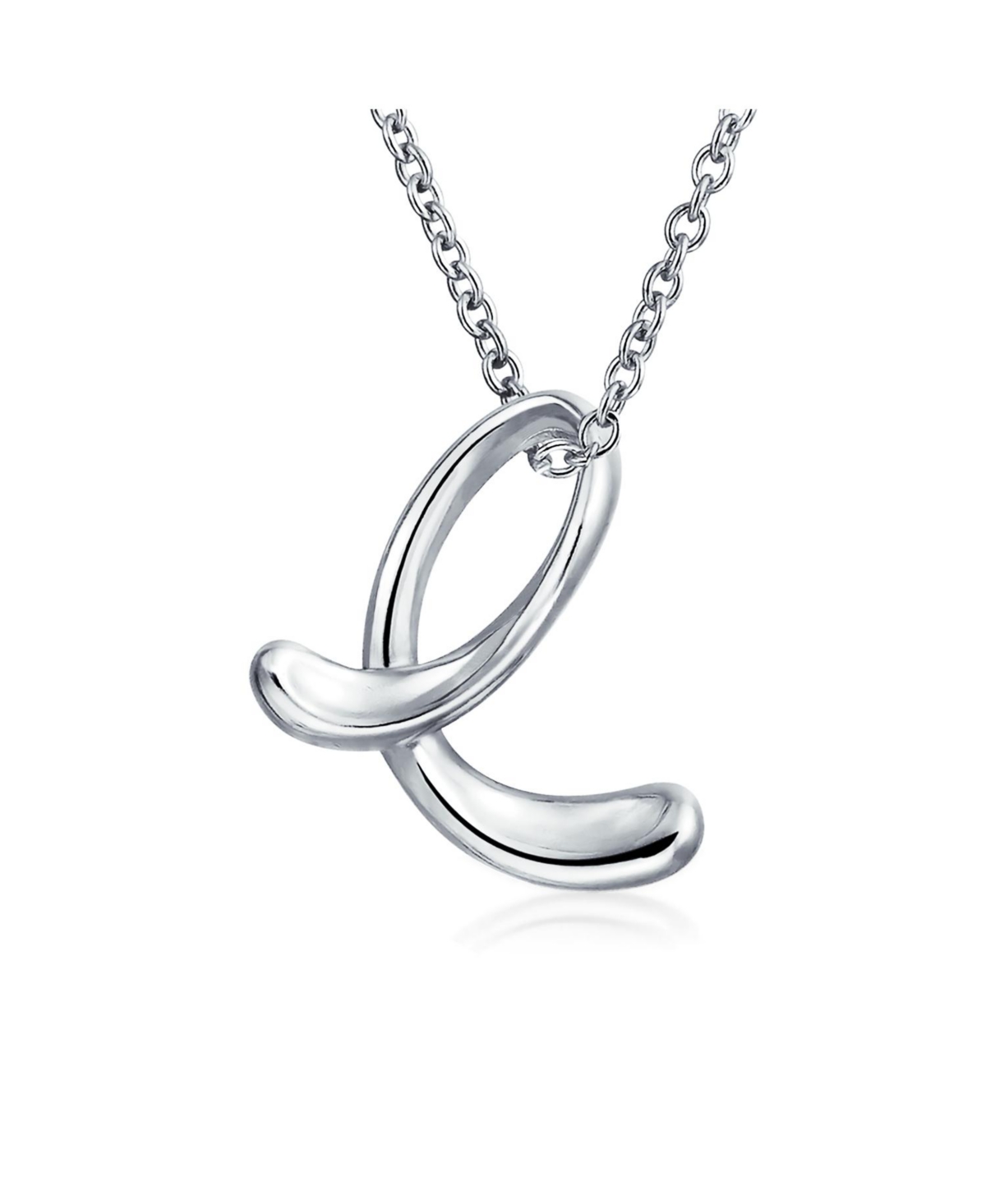 Click here for Bling Jewelry Alphabet Initial Pendant Necklace .9... prices