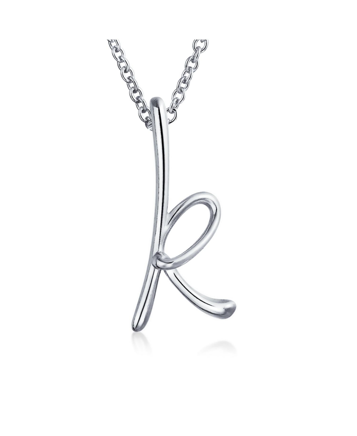 Click here for Bling Jewelry Alphabet Initial Pendant Necklace .9... prices