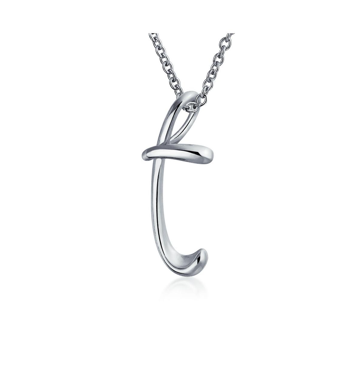 Click here for Bling Jewelry Alphabet Initial Pendant Necklace .9... prices