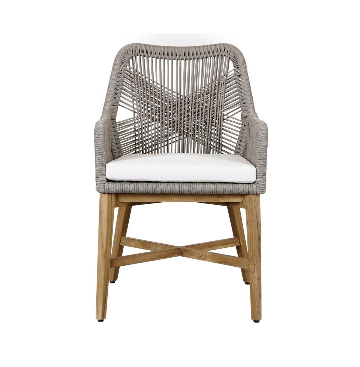 Click here for Kosas Home Marley Outdoor Dining Chair Ash Gray -... prices