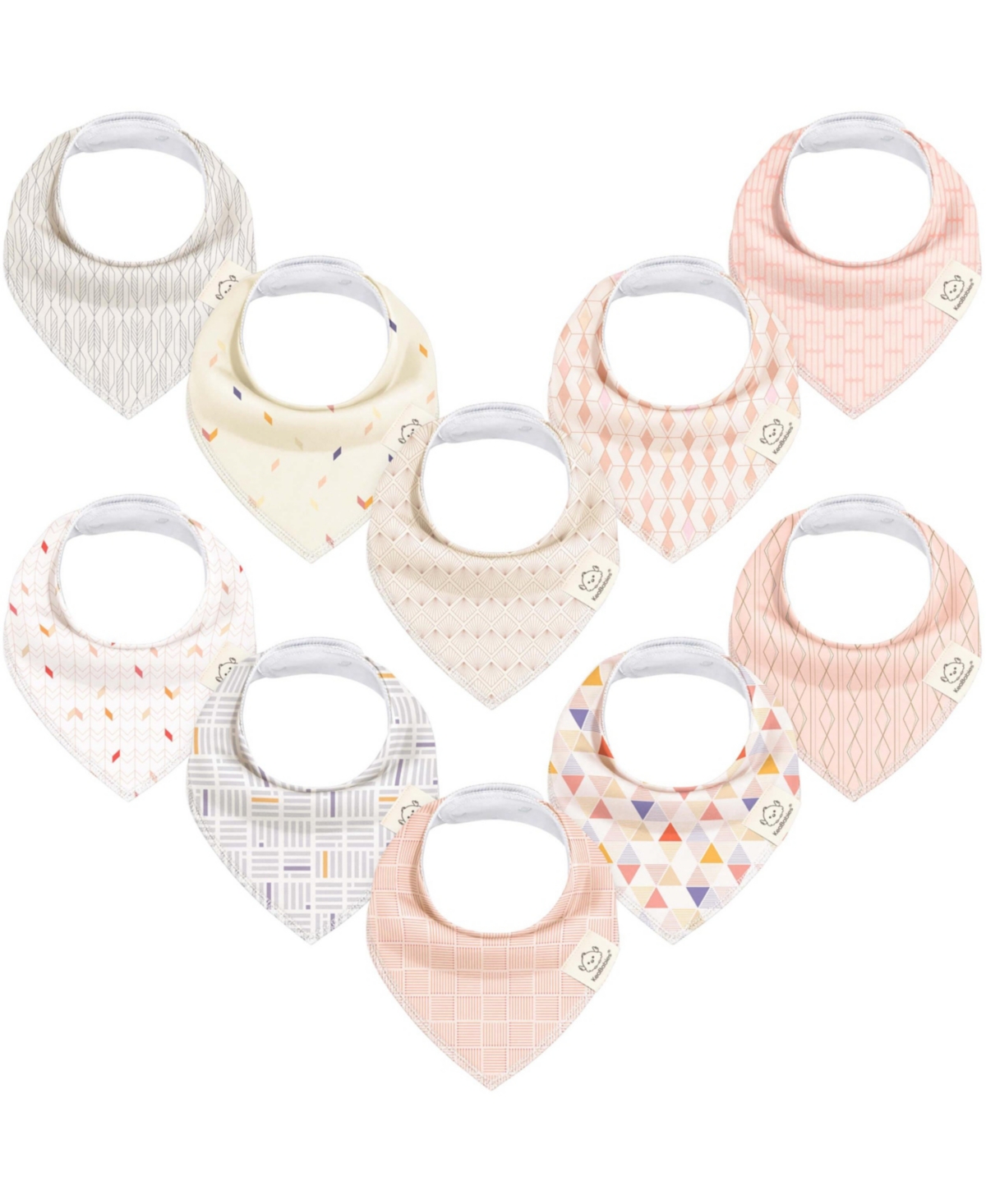 Click here for KeaBabies 10pk Baby Bandana Bibs  Cotton Baby Droo... prices