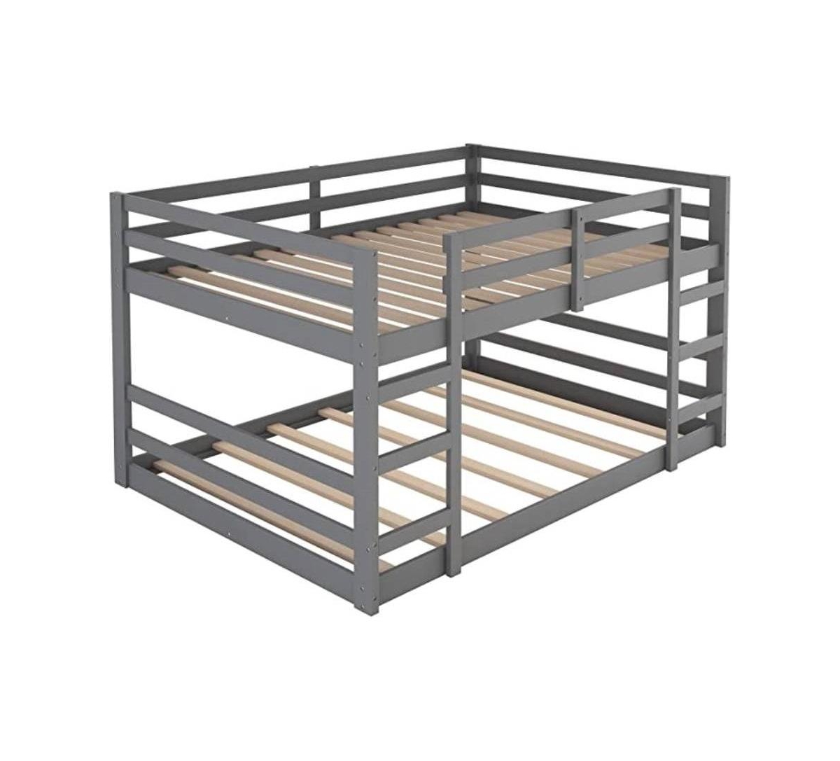 Click here for Slickblue Modern Low Profile Bunk Bed for Space-Sa... prices