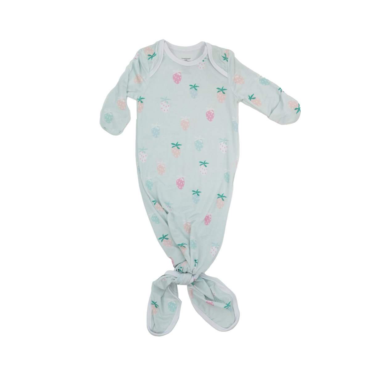 Click here for GooseWaddle Basil Knotted Gown - Mint green and li... prices