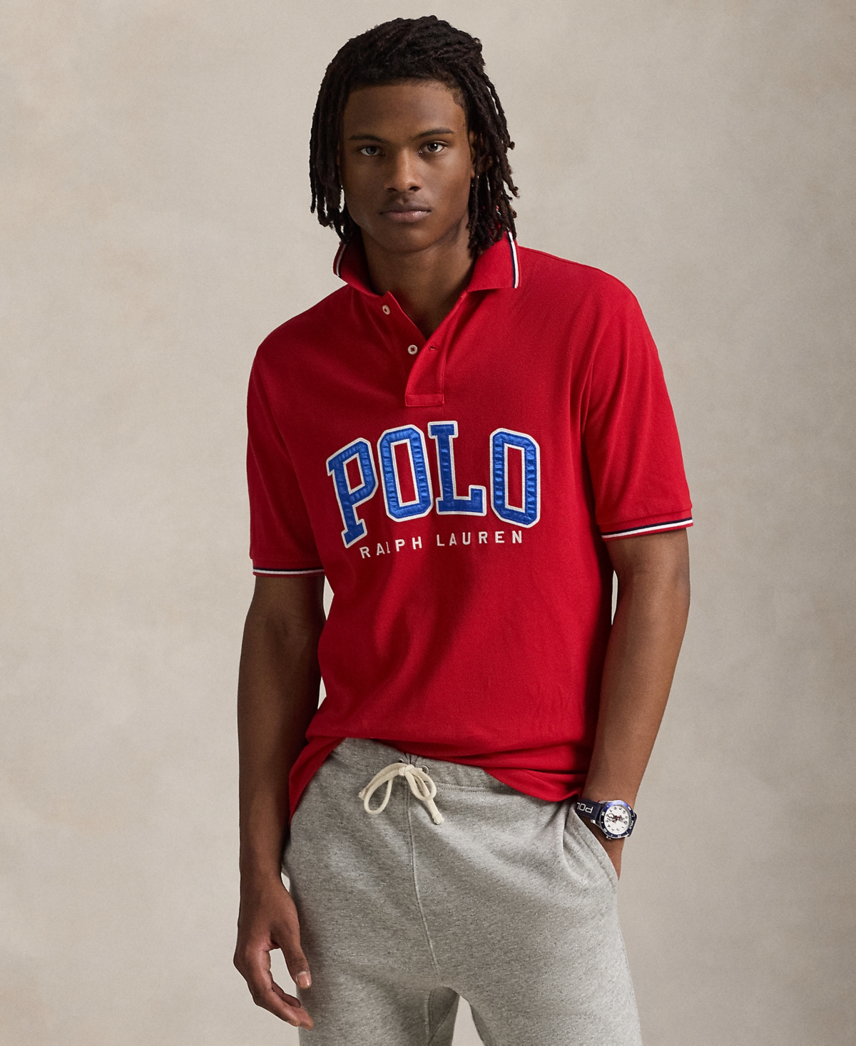 Click here for Polo Ralph Lauren Mens Classic-Fit Logo Mesh Polo... prices