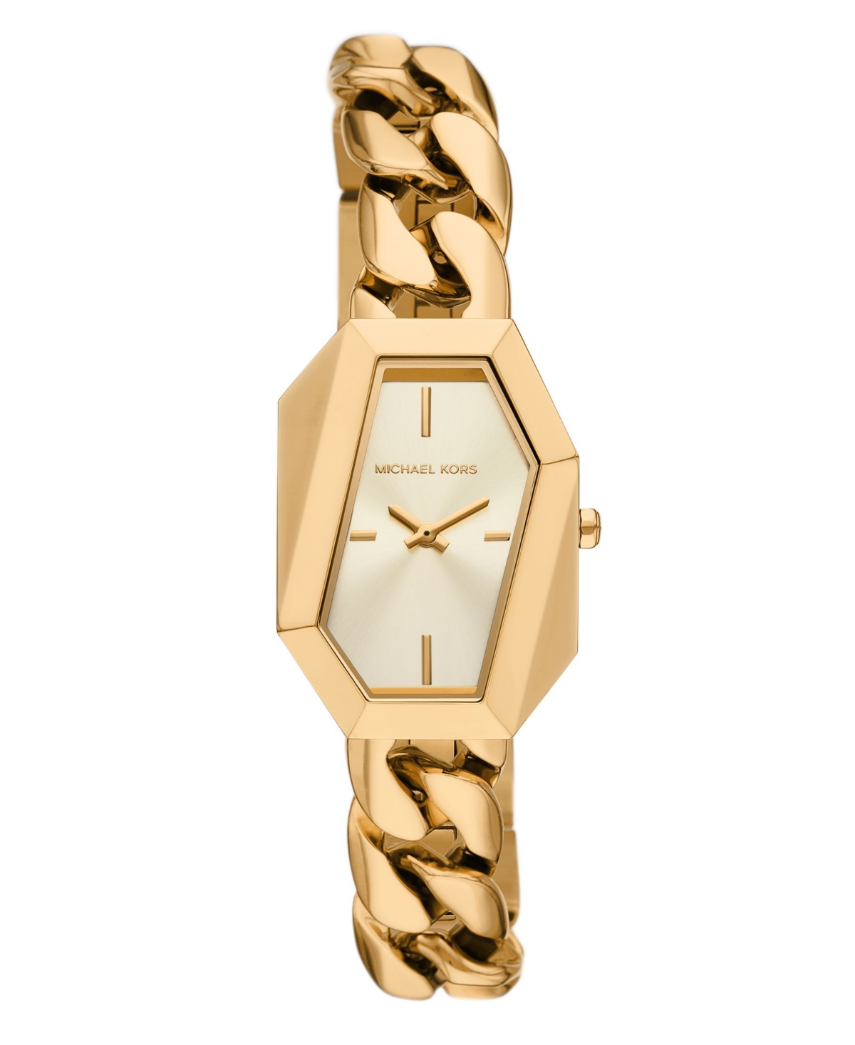 Michael Kors Womens Suri Two-Hand Gold-Tone Stainless Steel Watch  24x33mm - Gold-Tone
