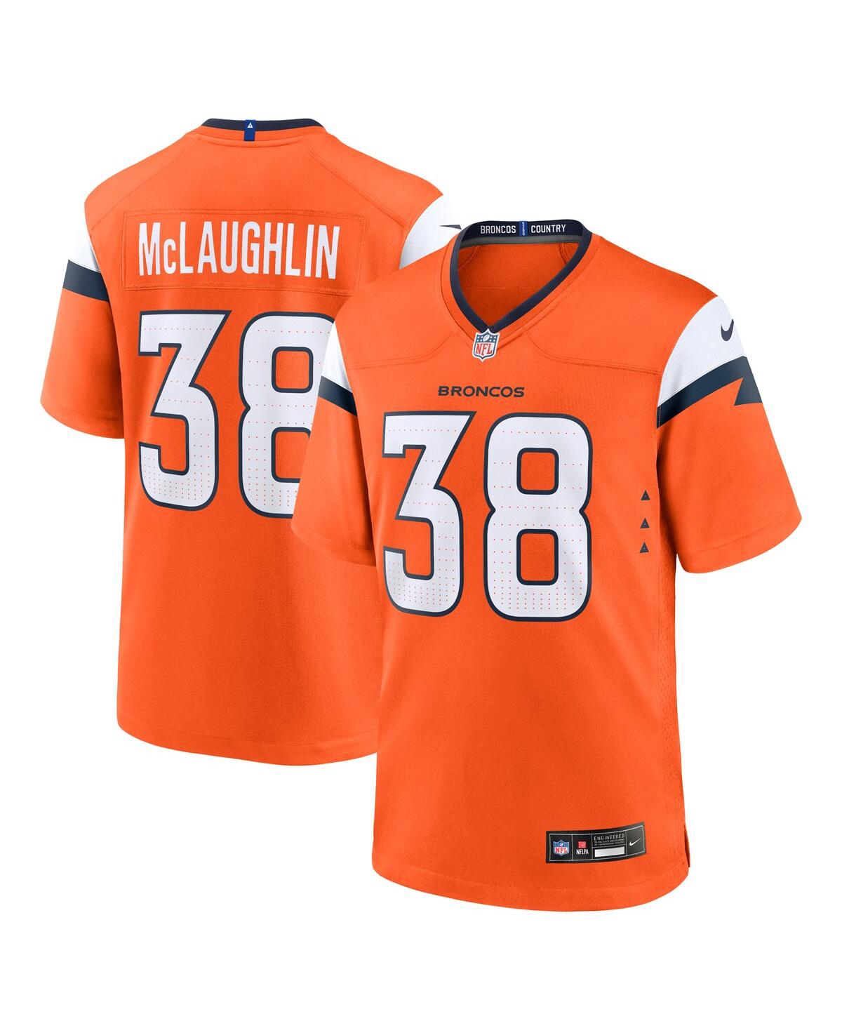 Click here for Nike Mens Jaleel McLaughlin Orange Denver Broncos... prices