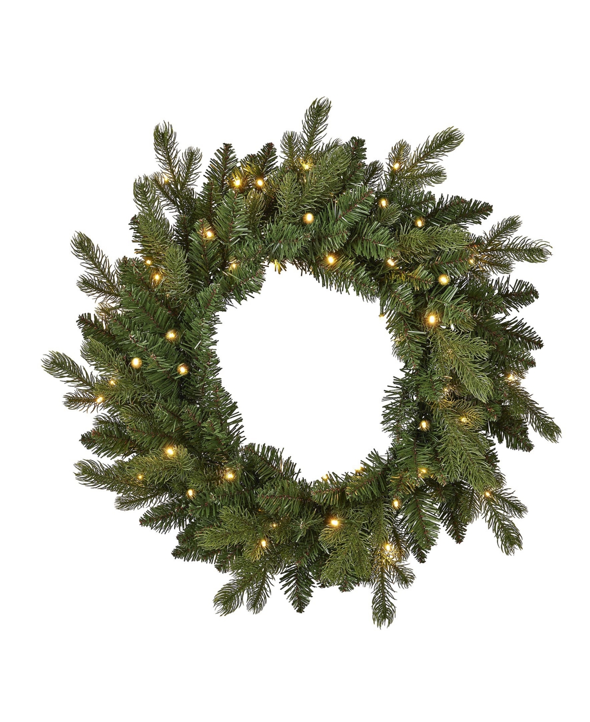 Click here for Seasonal 24 Palmetto Pine Wreath  50 Dual Led Ligh... prices