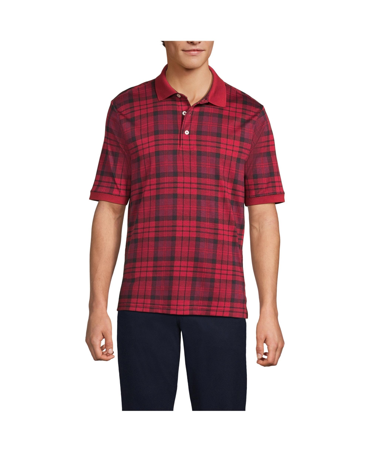 Click here for Lands End Mens Short Sleeve Cotton Supima Polo Shi... prices