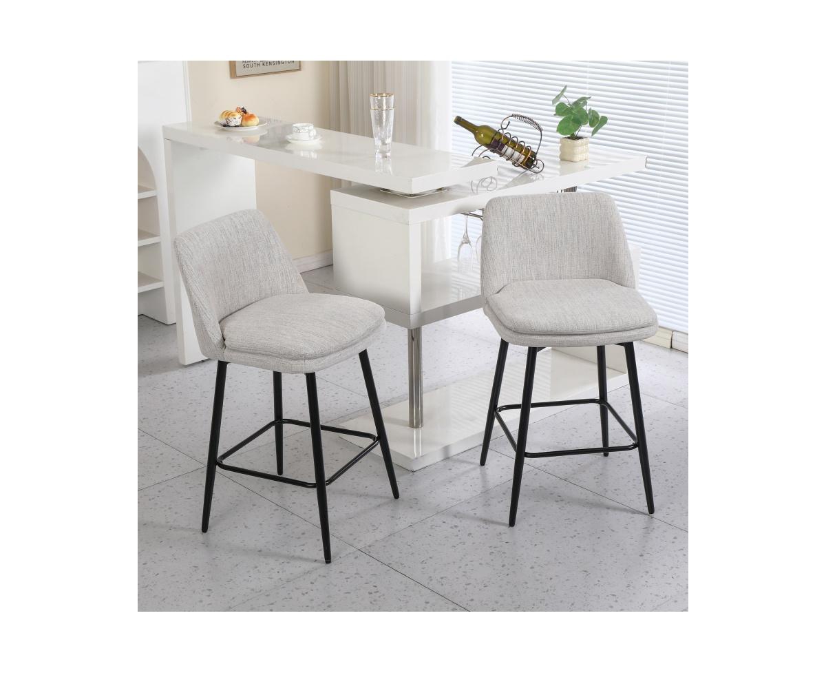 Click here for Set of 2 Counter Height Bar Stools  360° Swiv... prices