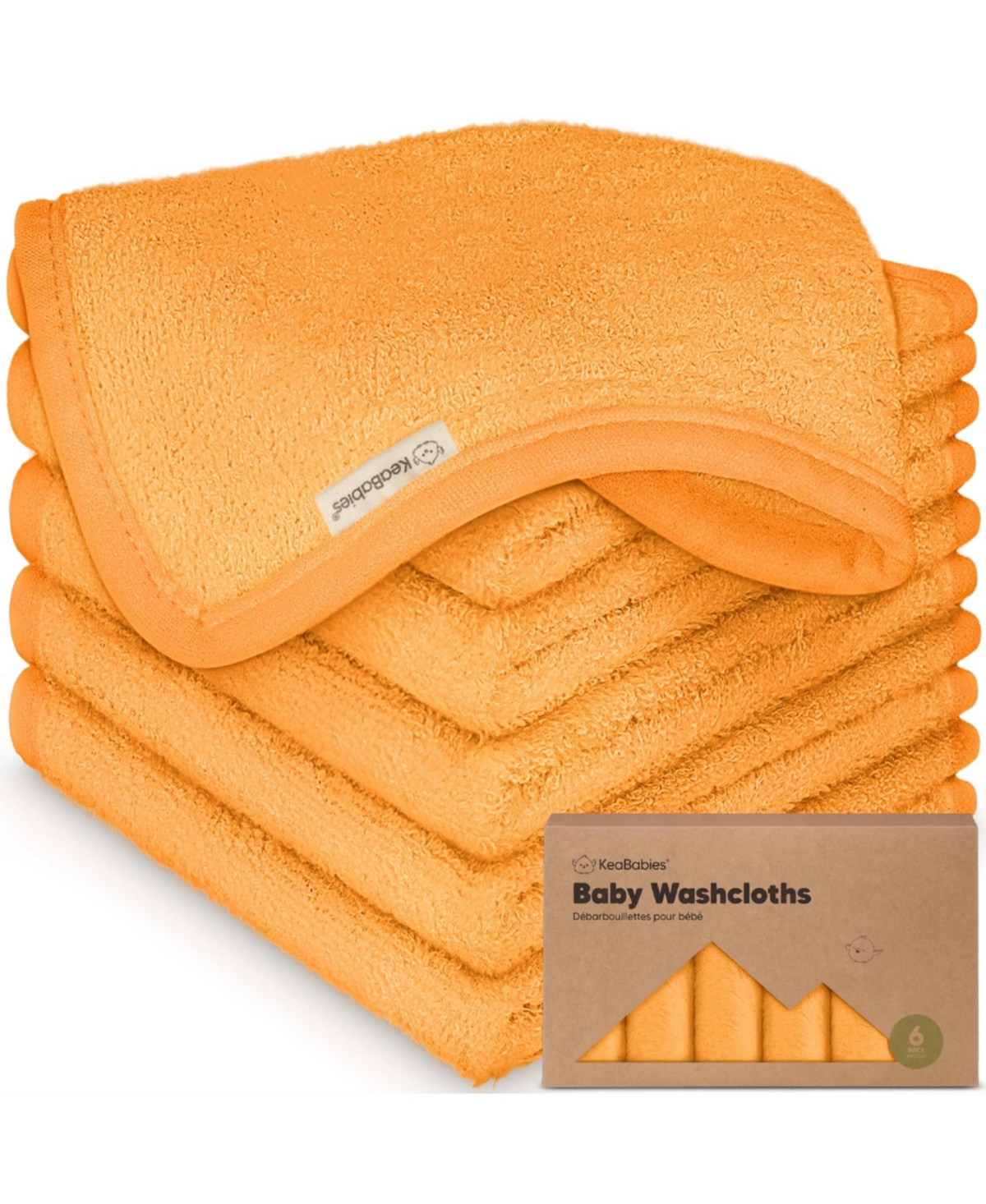 Click here for KeaBabies 6pk Deluxe Baby Washcloths  Organic and... prices