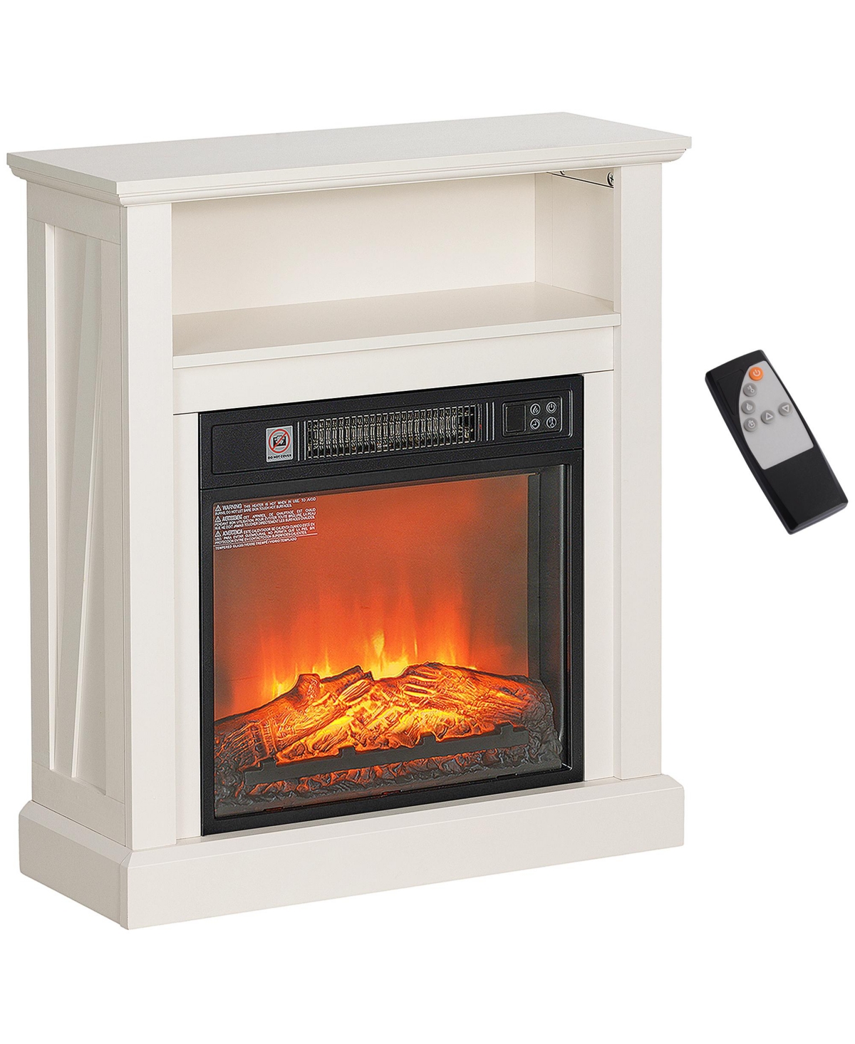 Click here for Homcom 27" Electric Fireplace Heater with Man... prices
