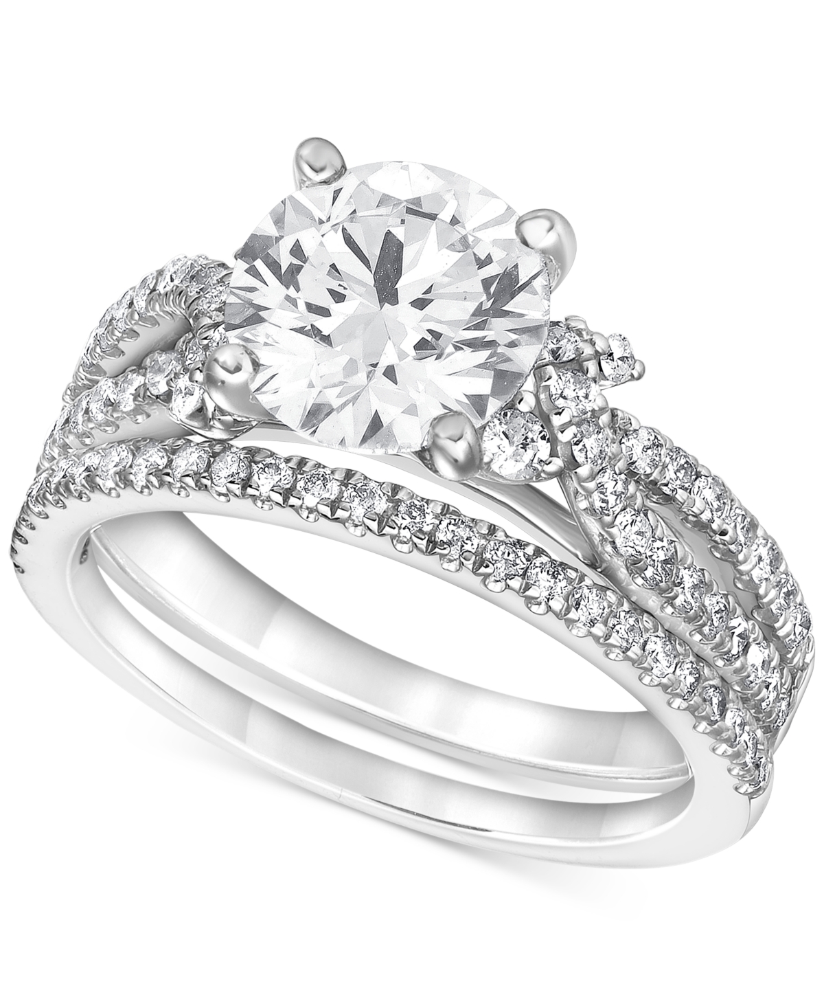 Click here for Diamond Bridal Set (2-5/8 ct. t.w.) in 14k White G... prices