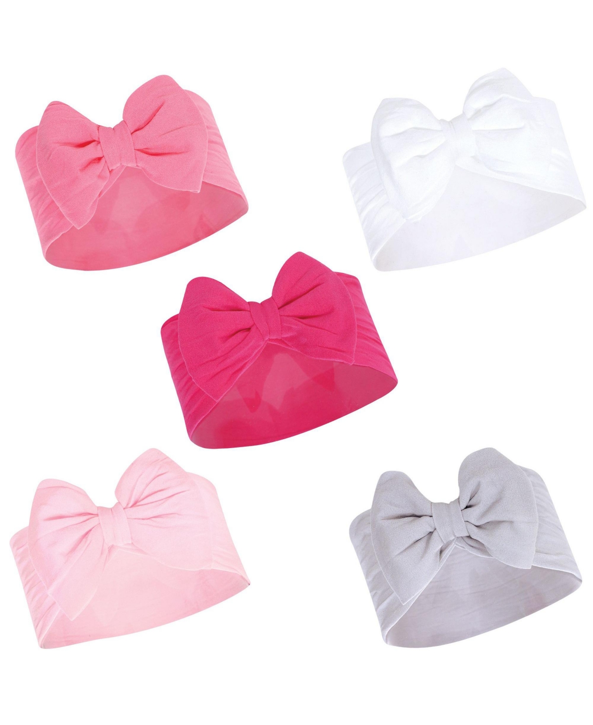 Click here for Hudson Baby Baby Girls Hudson 5Pk Bow Headbands -... prices