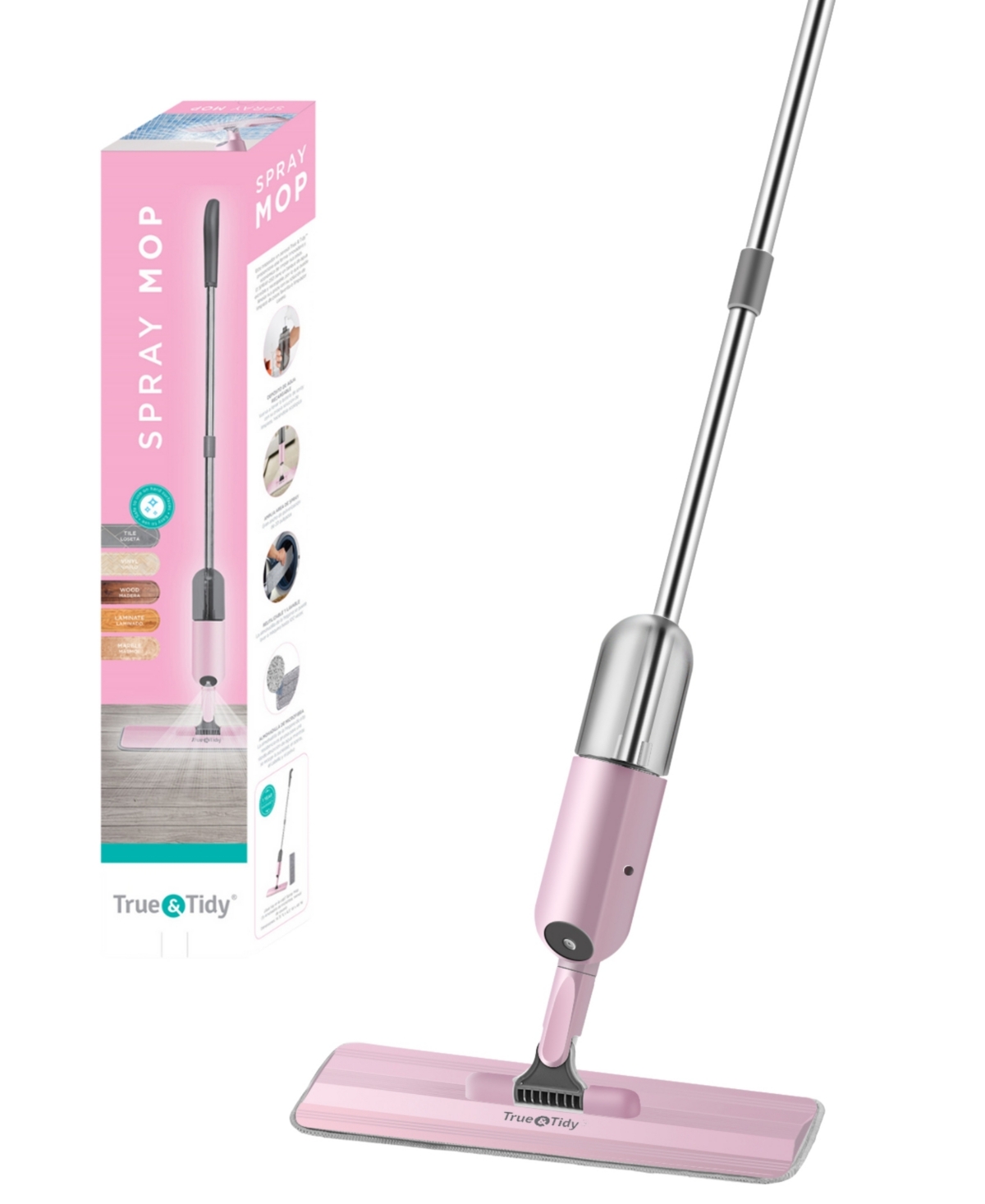 Click here for True & Tidy Spray-250 Reusable Spray Mop with Refi... prices