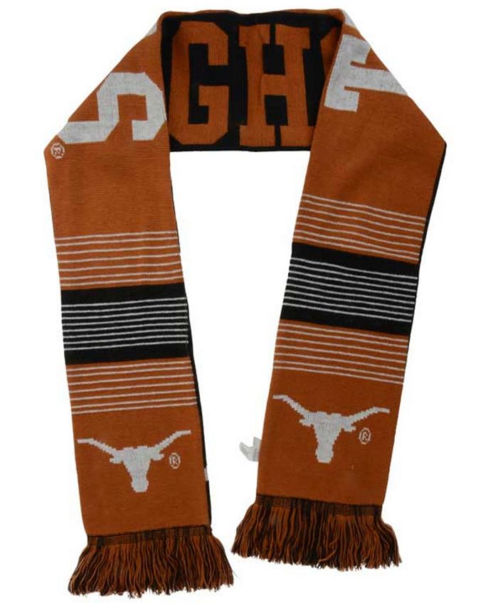 Forever Collectibles Texas Longhorns Reversible Split Logo Scarf - Macy's