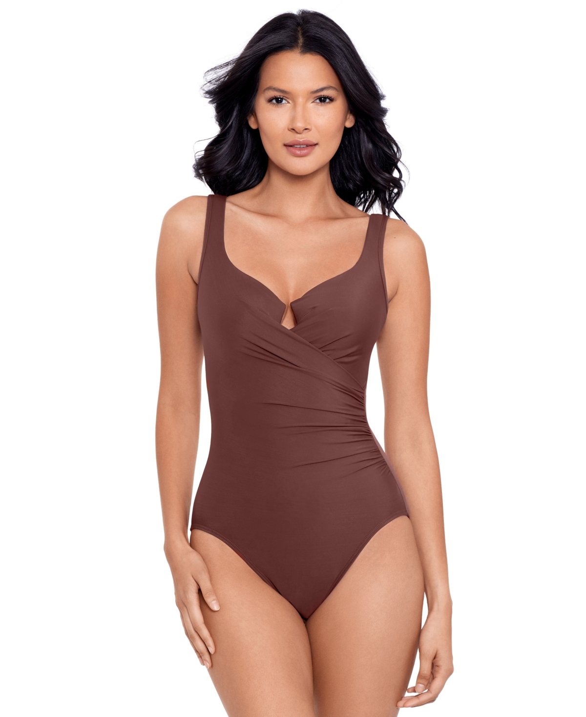 Click here for Miraclesuit Must Have Escape One-Piece Allover Sli... prices
