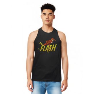 Dc Flash Mens DC Comics Flash 8 Bit Flash Adult Tank Top - Macy's