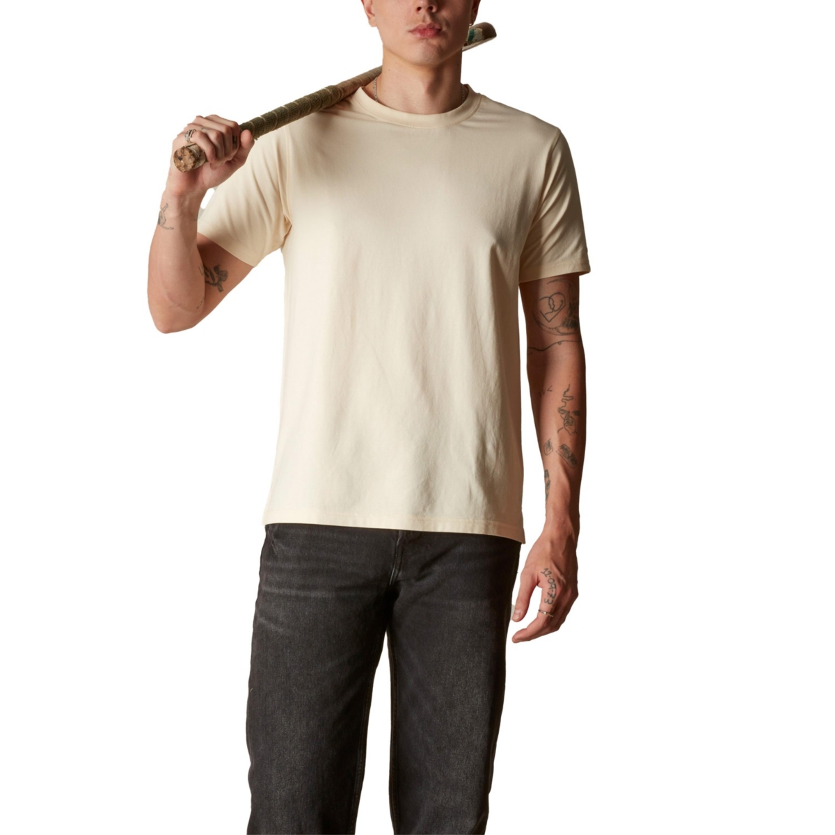 Click here for Members Only Big & Tall Mens Crew Neck T-Shirt - O... prices