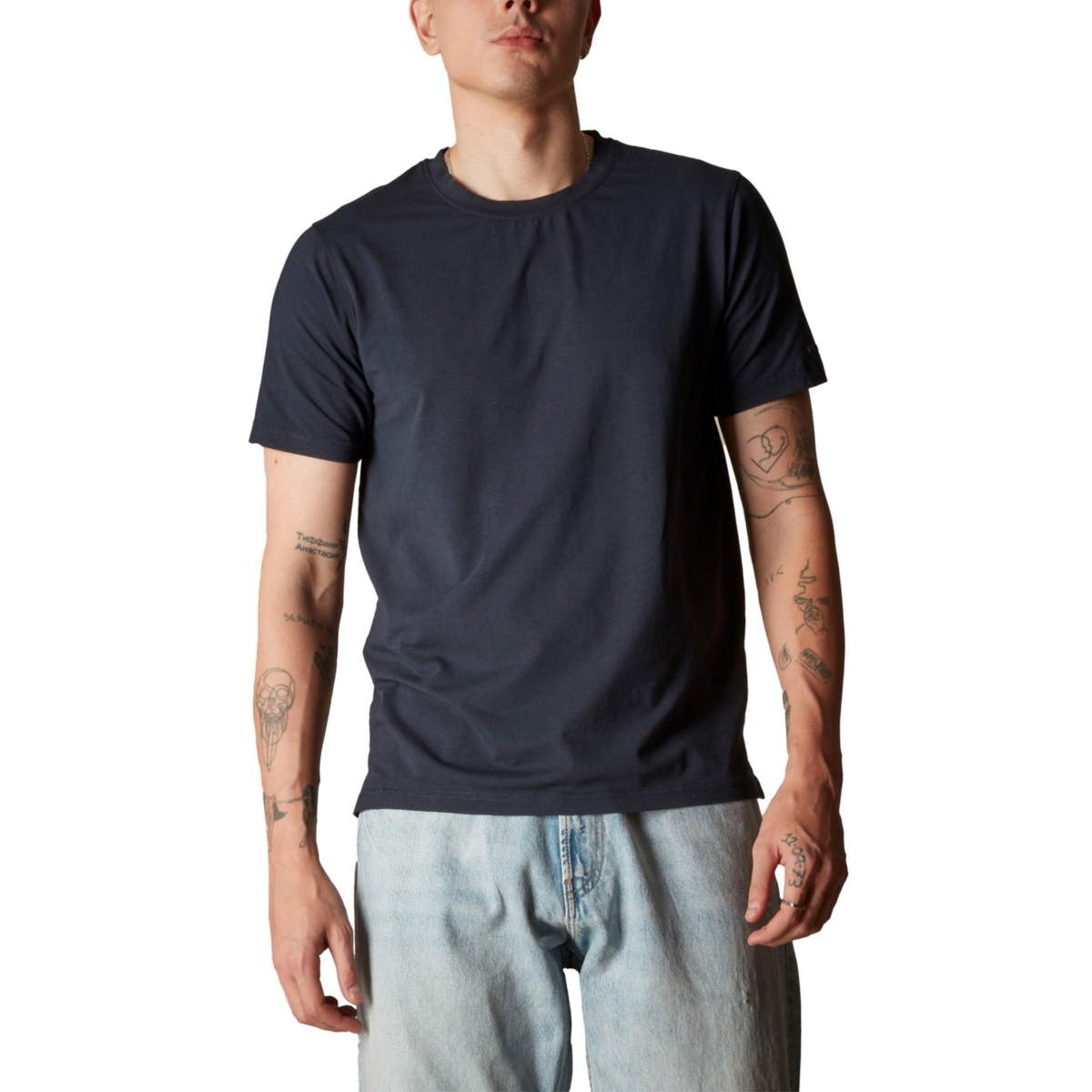 Click here for Members Only Big & Tall Mens Crew Neck T-Shirt - N... prices