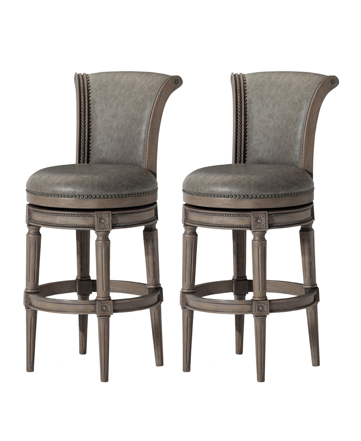 Click here for Maven Lane Pullman Bar Stool in Reclaimed Oak Fini... prices