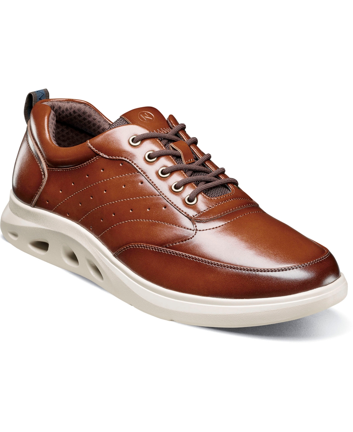Nunn Bush Ponte Mens Moc Closed Toe Oxford Shoes  9 Wide  Brown