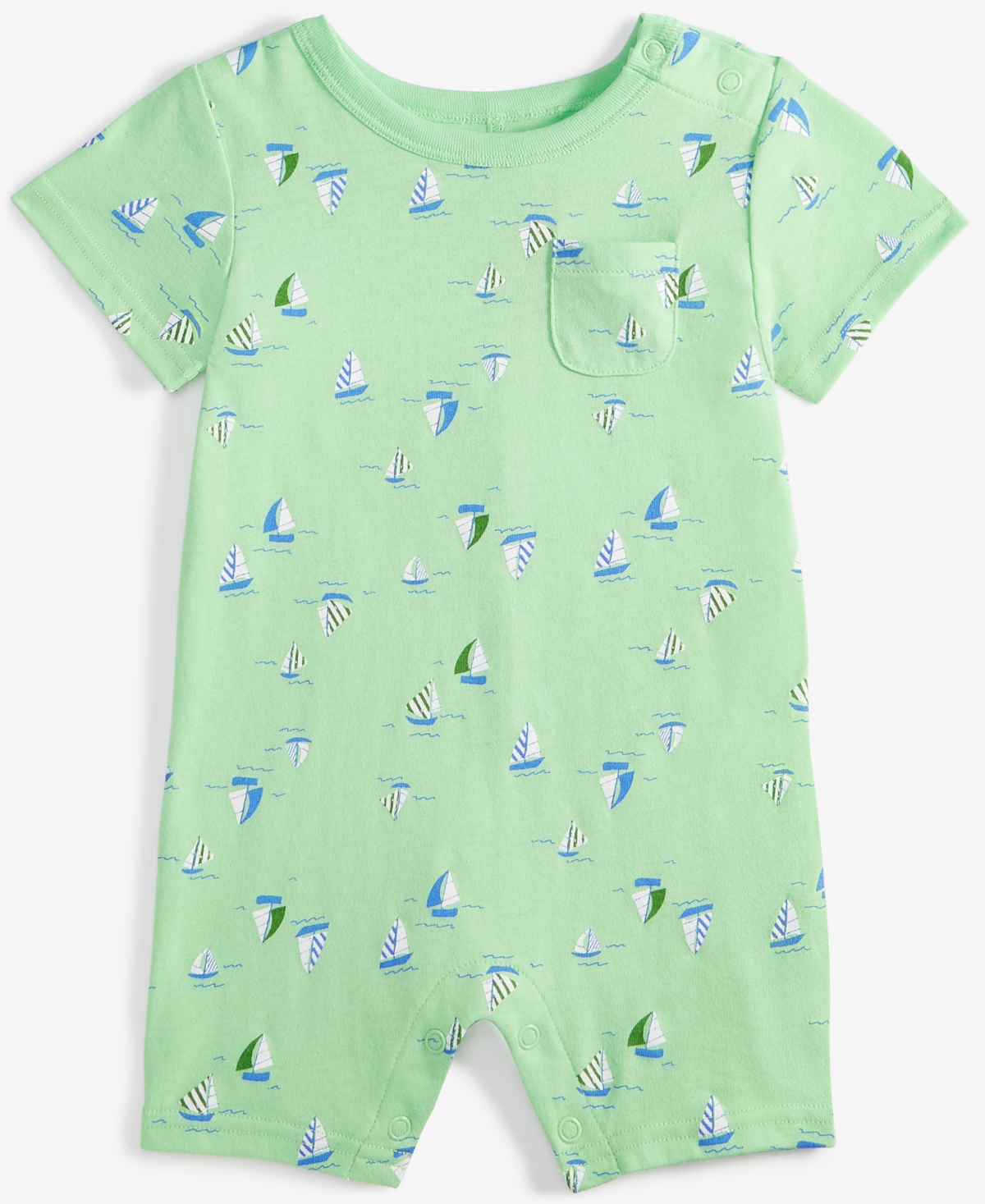 Click here for Baby Boys Sailboat-Print Sunsuit  Exclusively at M... prices