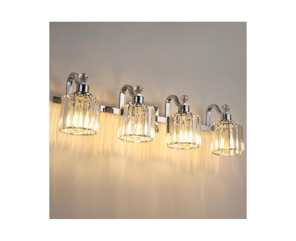 Click here for gaomon Modern Crystal Vanity Light for Bathroom Va... prices