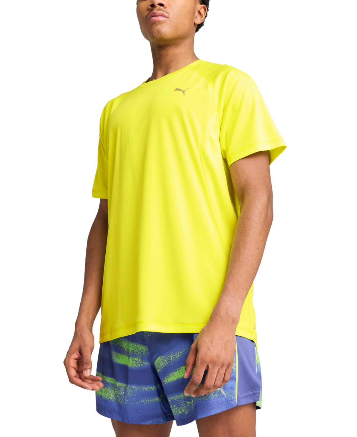 Click here for Puma Mens Run Velocity T-Shirt - Yellow prices