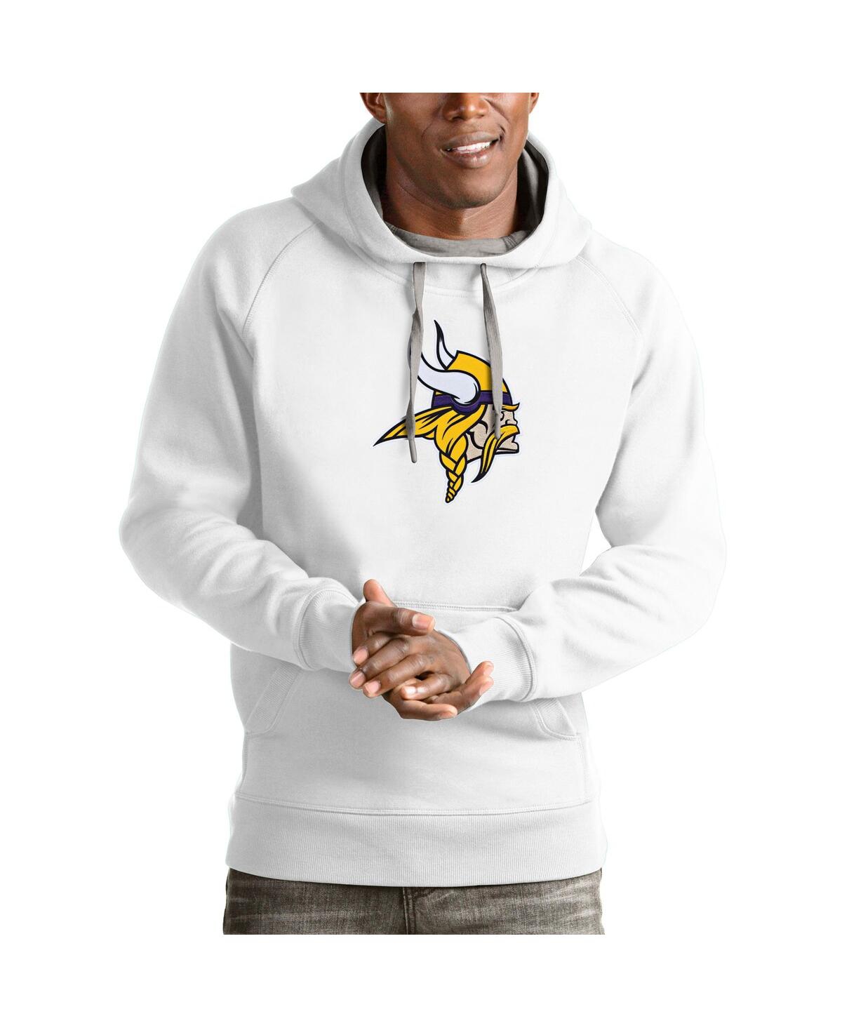 Click here for Antigua Mens White Minnesota Vikings Victory Pullo... prices