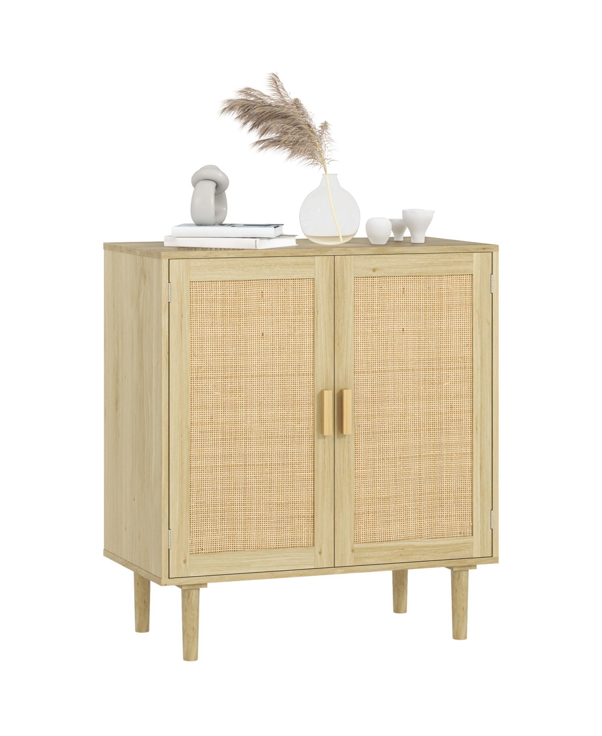 Click here for Homcom Bohemian Sideboard with 2 Rat Doors and She... prices