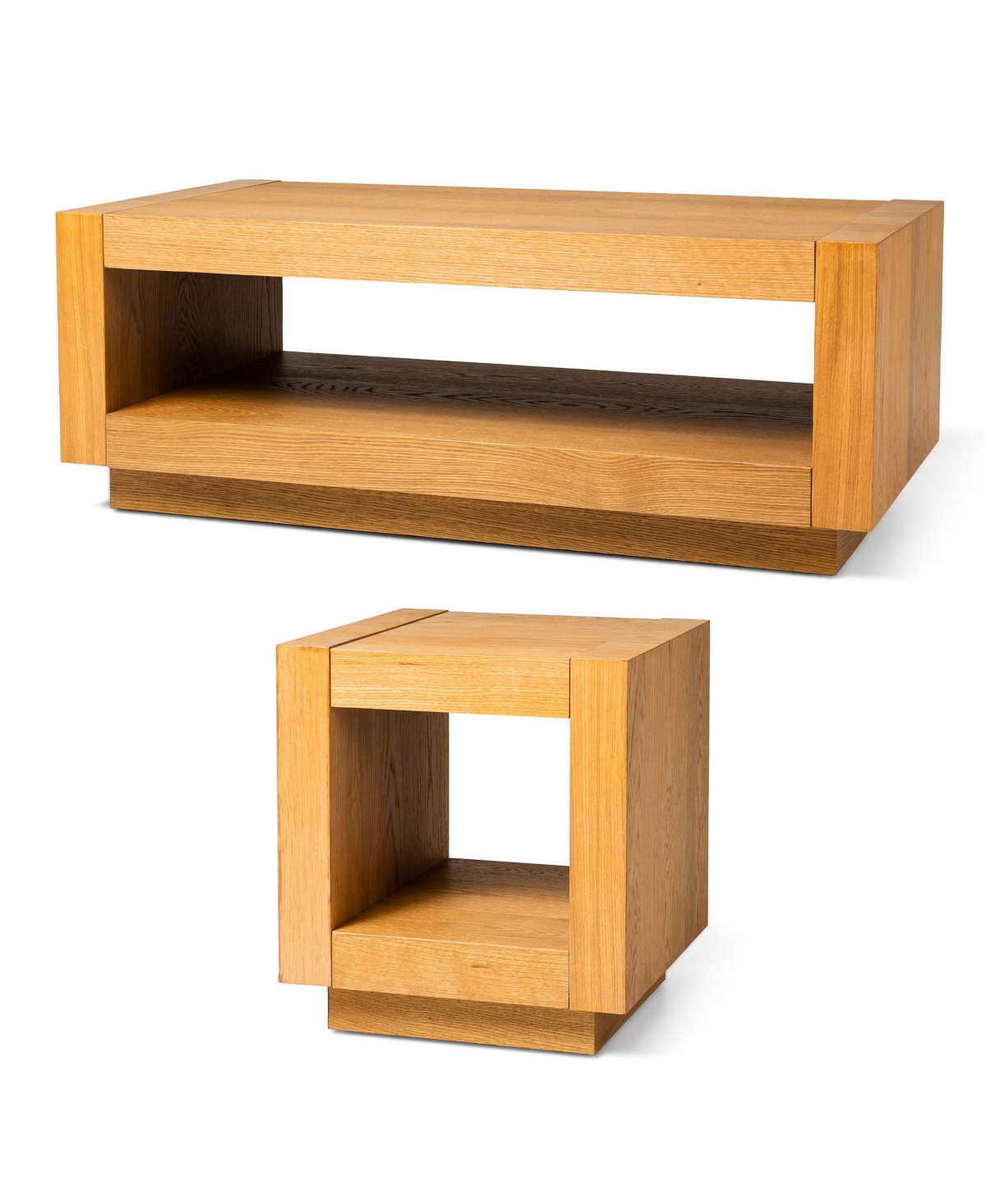 Click here for Maven Lane Artemis Wooden Coffee Table and Side Ta... prices