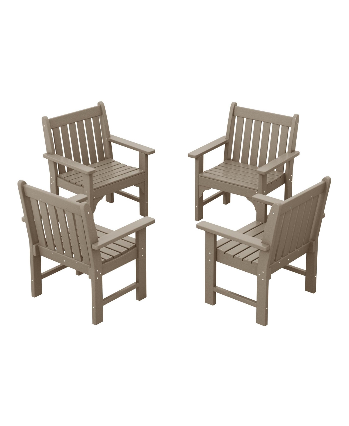 Click here for WestinTrends Outdoor Patio Hdpe Adirondack Dining... prices