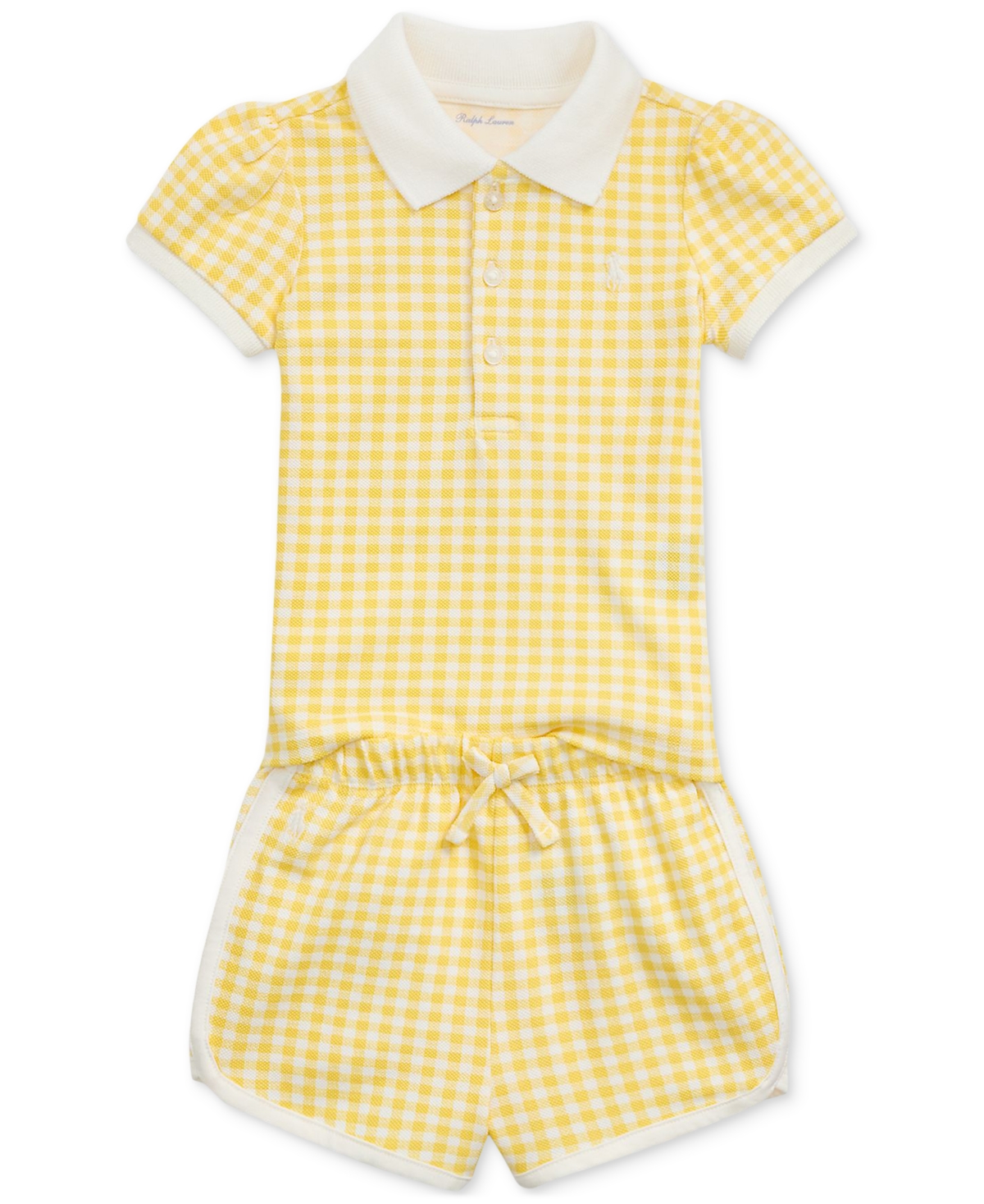 Click here for Polo Ralph Lauren Baby Girls Gingham Polo Shirt &... prices