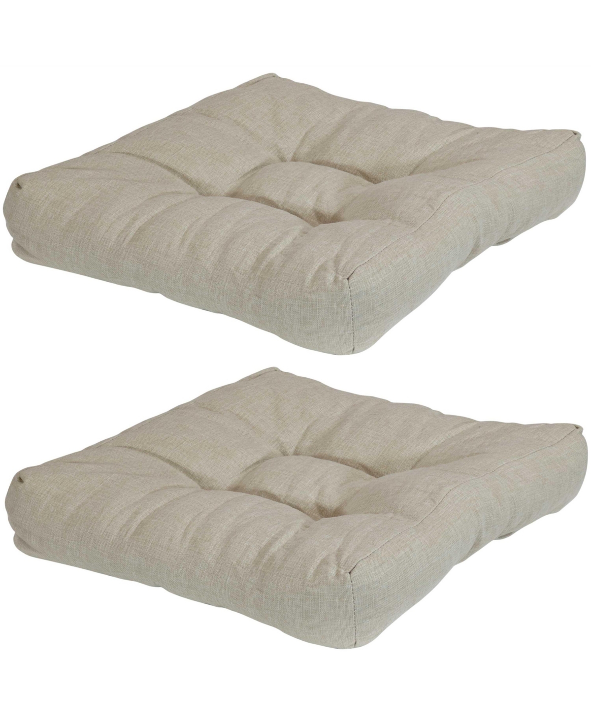 Click here for Indoor/Outdoor Square Tufted Patio Chair Seat and... prices