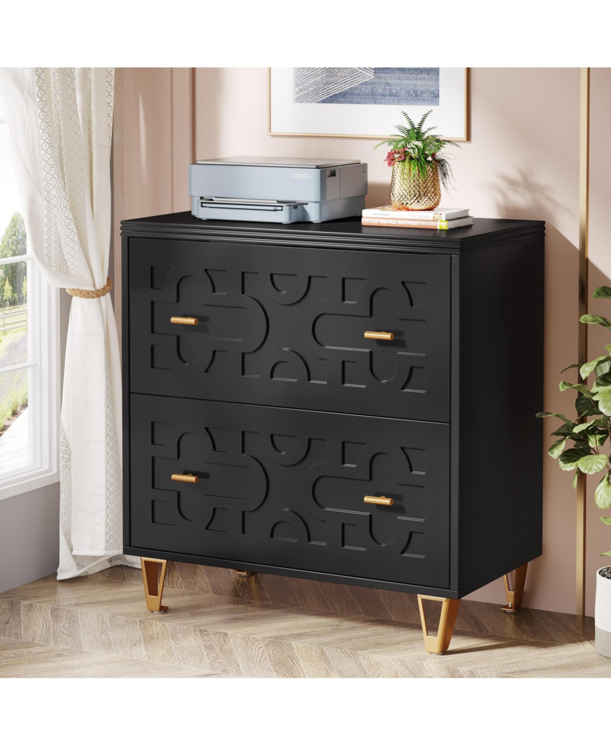 Click here for Tribesigns 2-Drawer Lateral File Cabinet  Modern W... prices