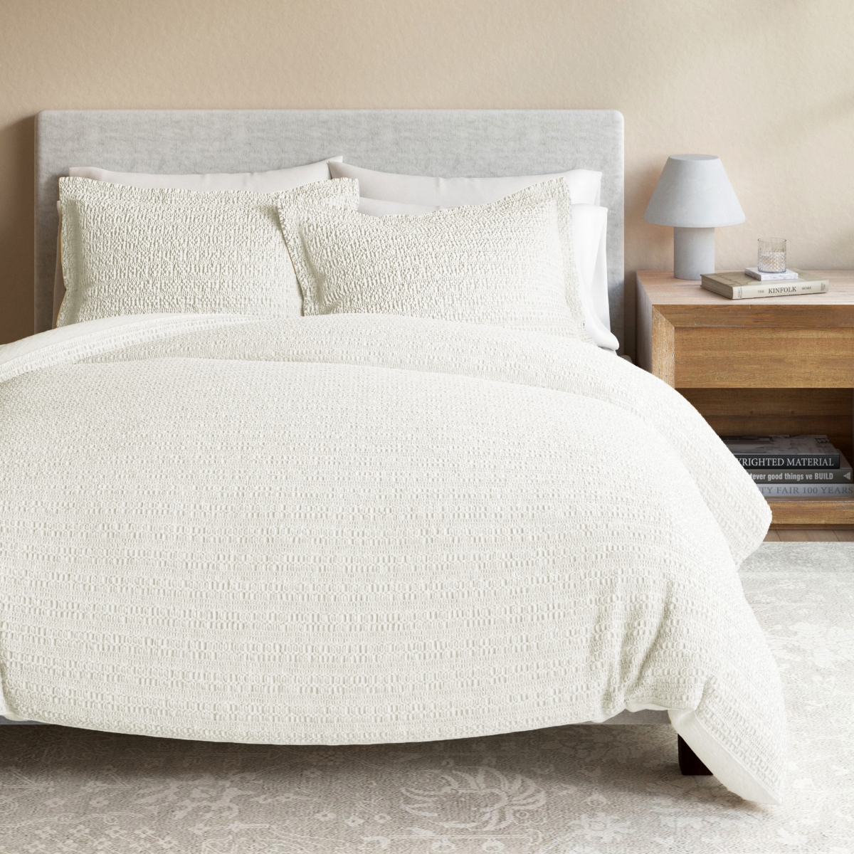Click here for Linery & Co. 100 Cotton Reversible Honeycomb Waffl... prices