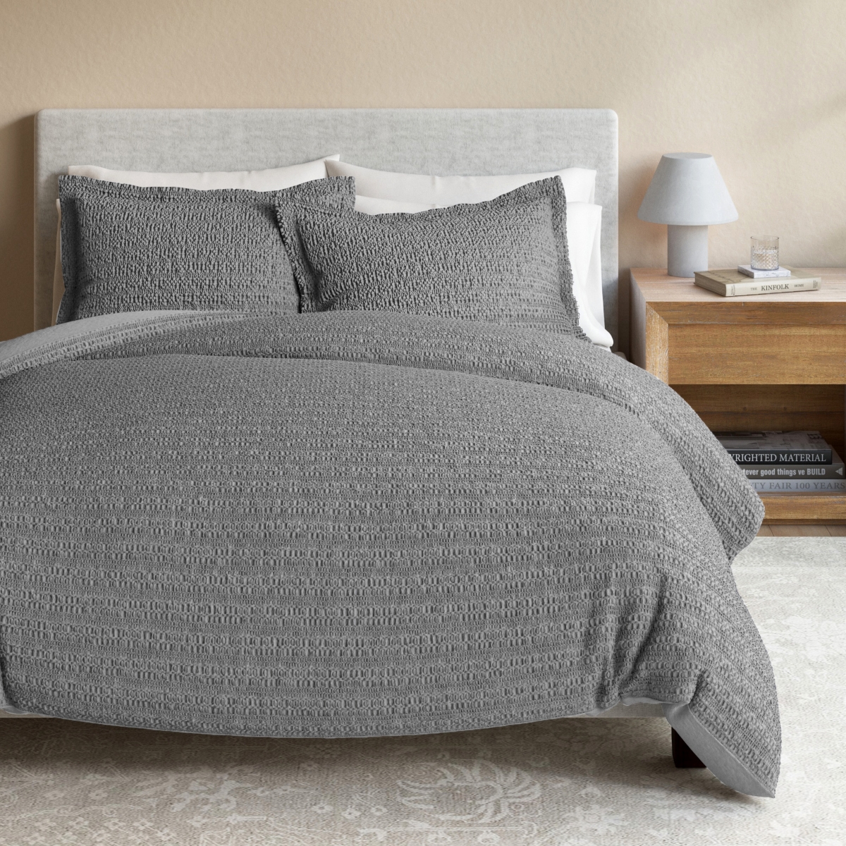 Click here for Linery & Co. 100 Cotton Reversible Honeycomb Waffl... prices