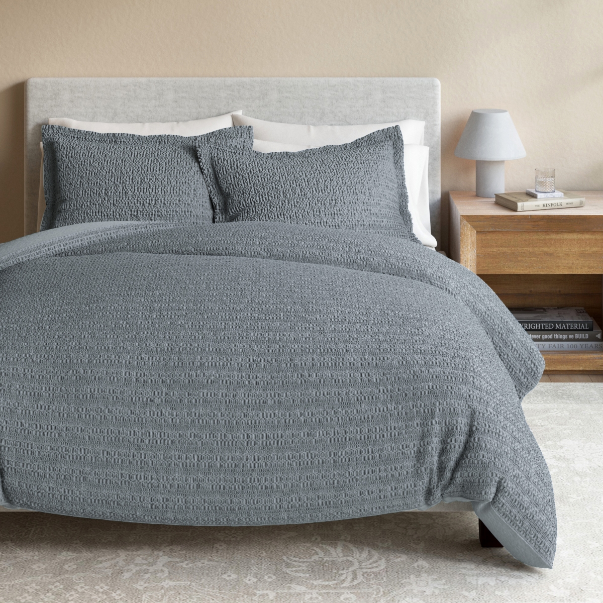 Click here for Linery & Co. 100 Cotton Reversible Honeycomb Waffl... prices