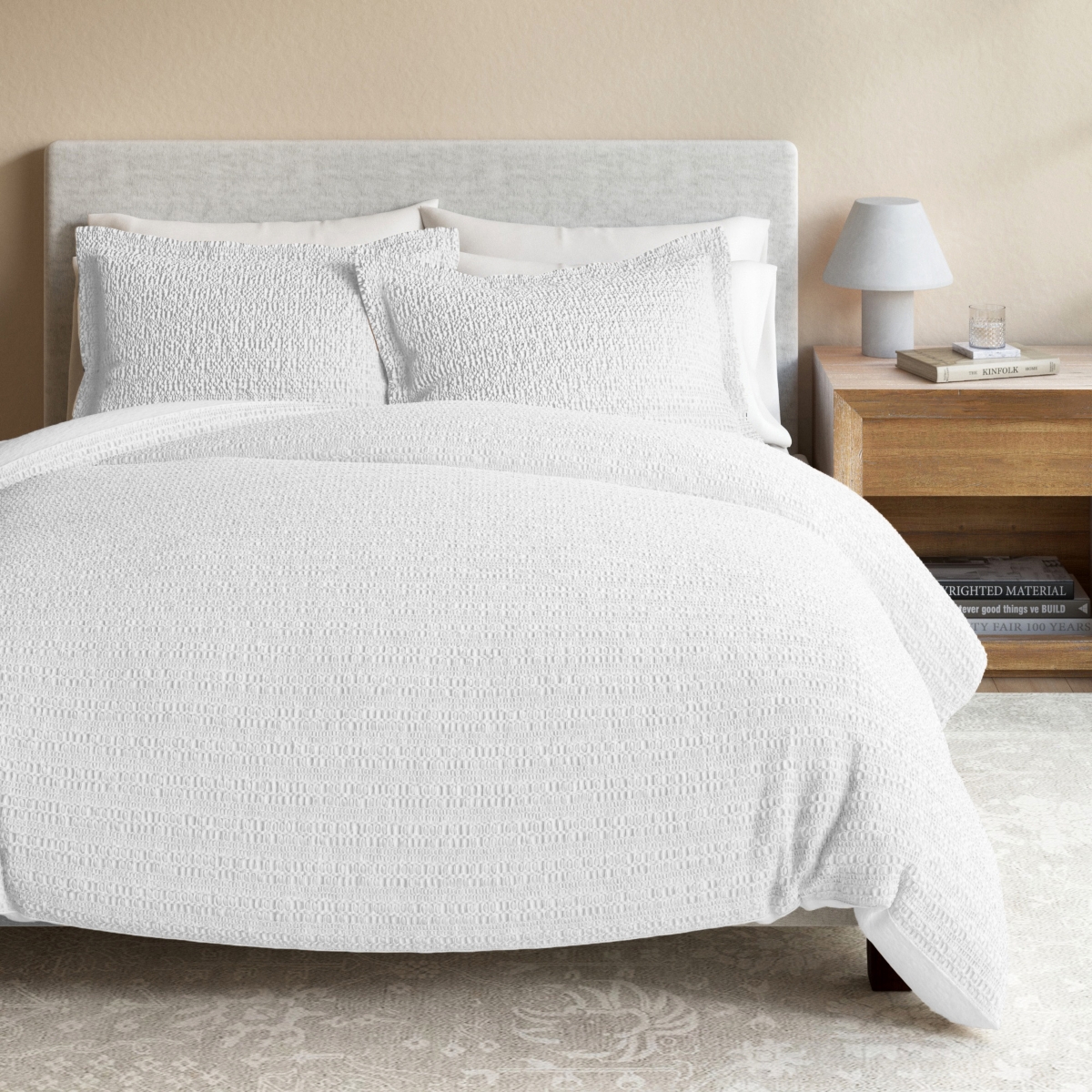 Click here for Linery & Co. 100 Cotton Reversible Honeycomb Waffl... prices