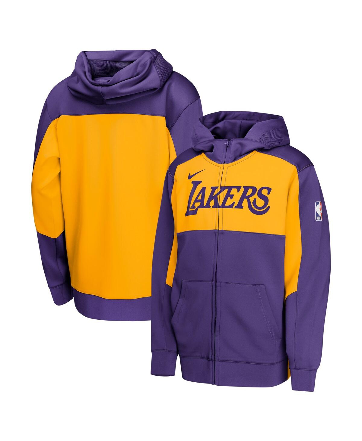 Click here for Nike Big Boys and Girls Purple/Gold Los Angeles La... prices