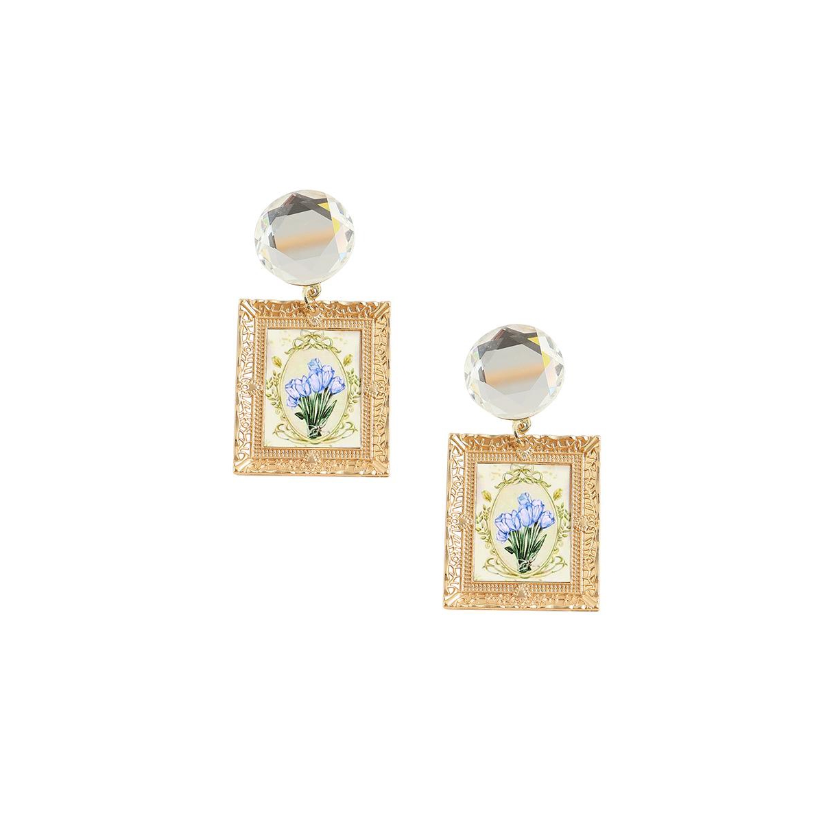 Click here for Party Drop Earrings - Gold prices