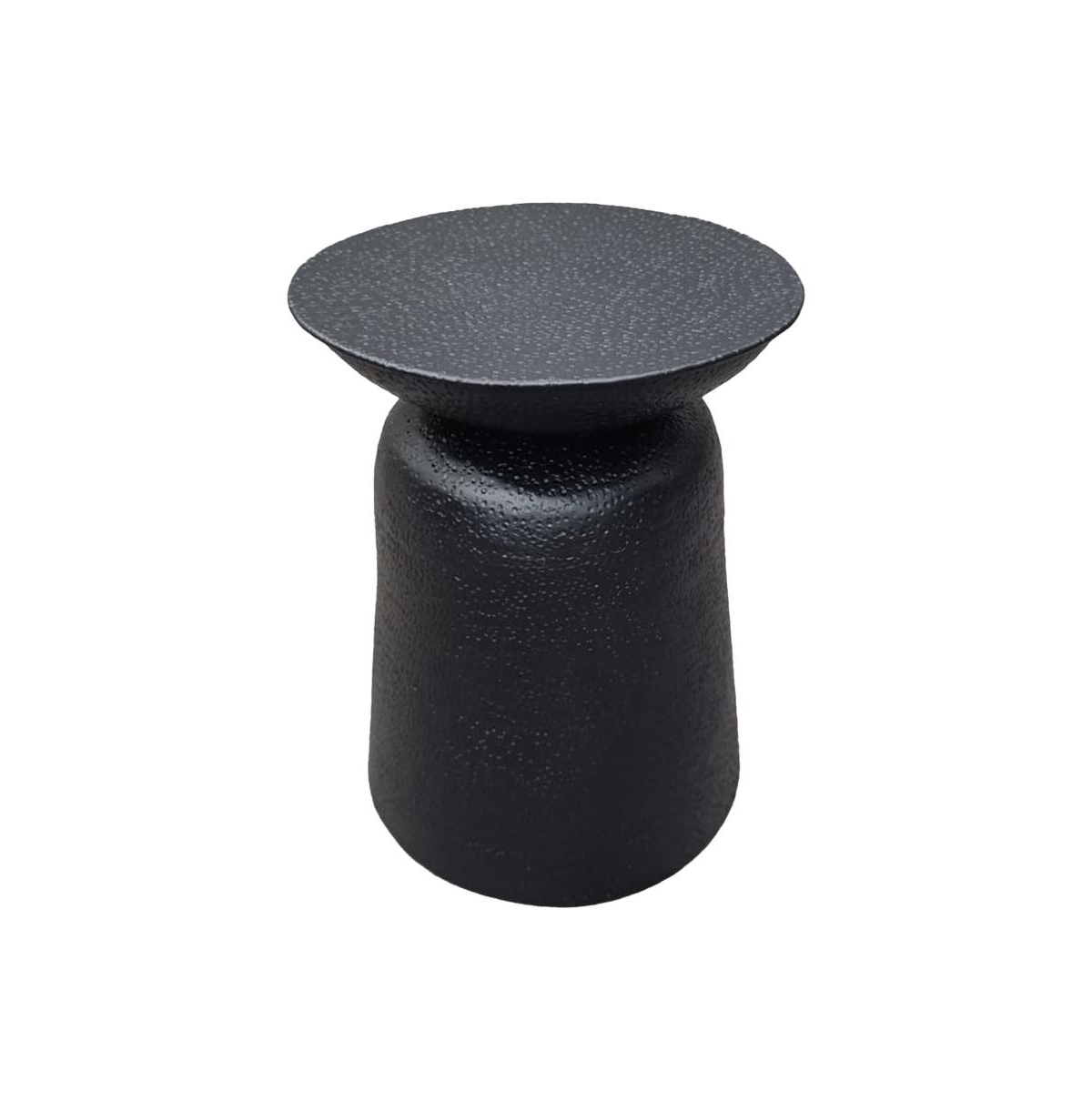 Click here for Slickblue Round Side End Table with Handcrafted Ha... prices