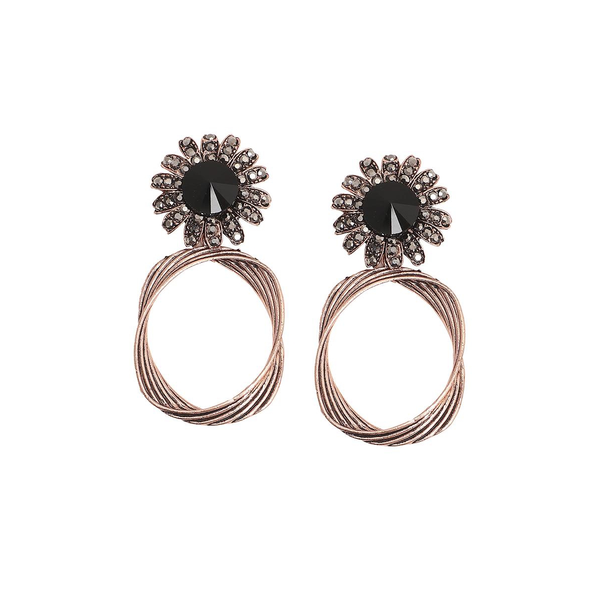 Click here for Party Drop Earrings - Black prices